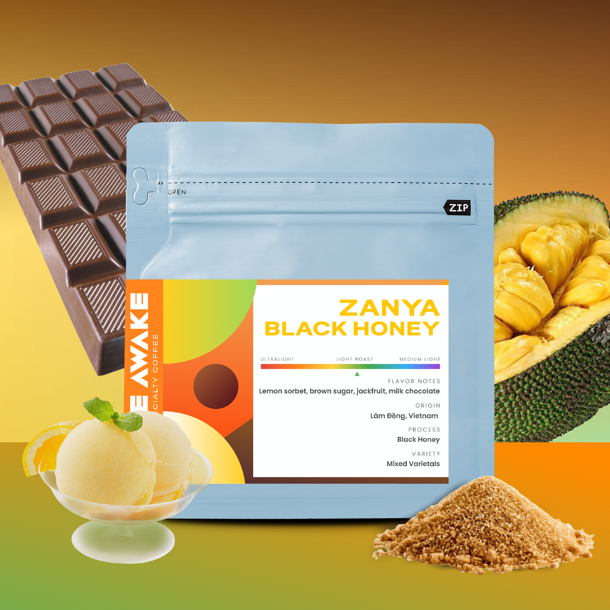 Zanya Pink Honey - Vietnam Specialty Coffee – wideawakeph